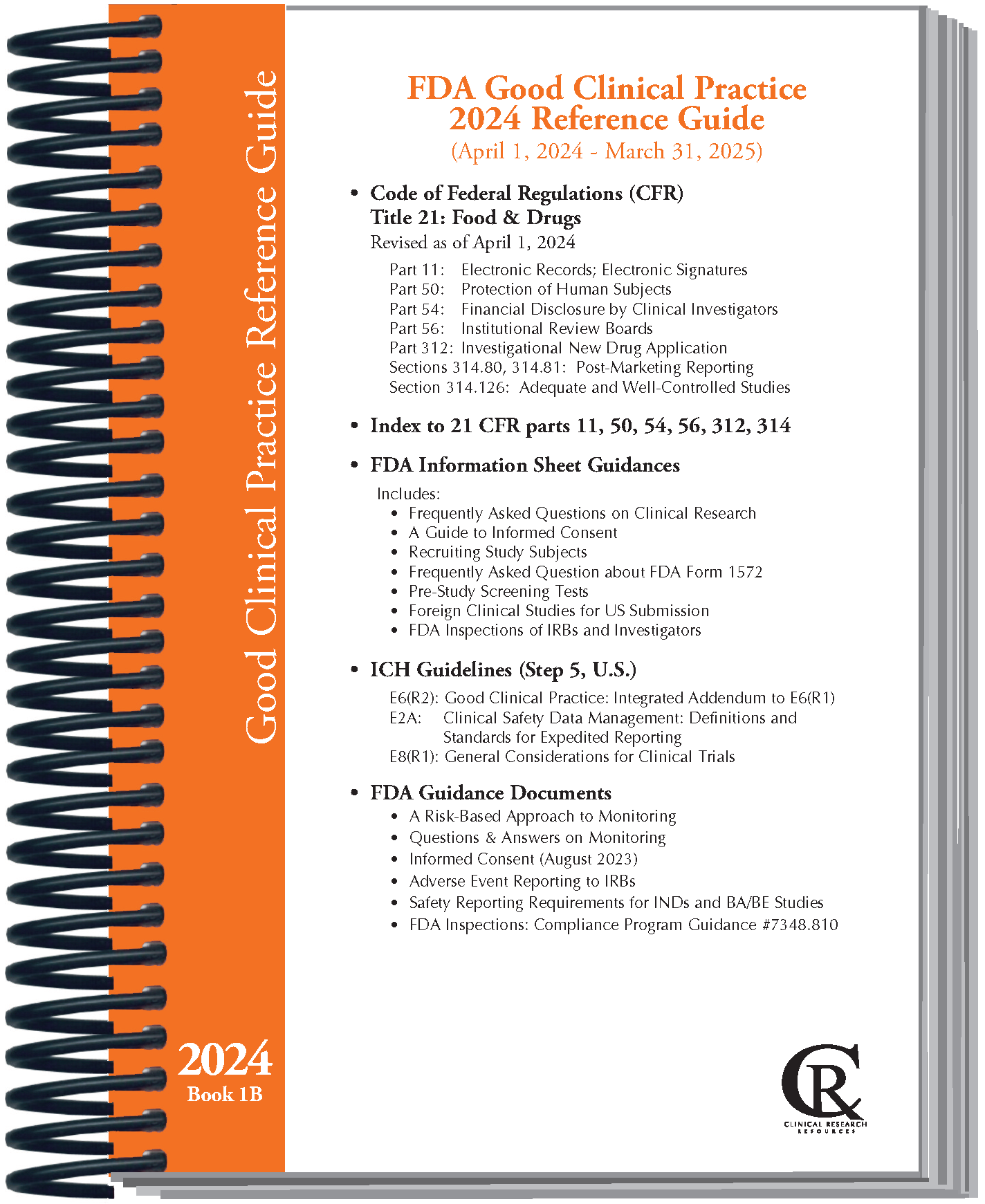 Book 1B: 2024 FDA Good Clinical Practice Guide, 01/25/2024